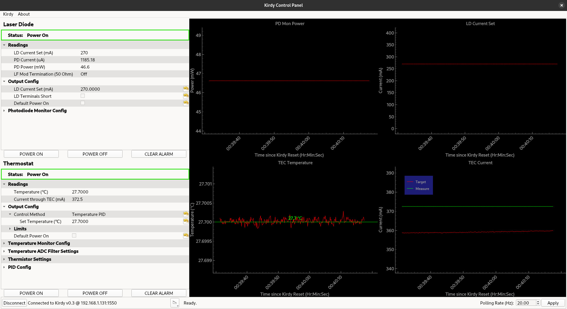 Kirdy laser driver | M-Labs